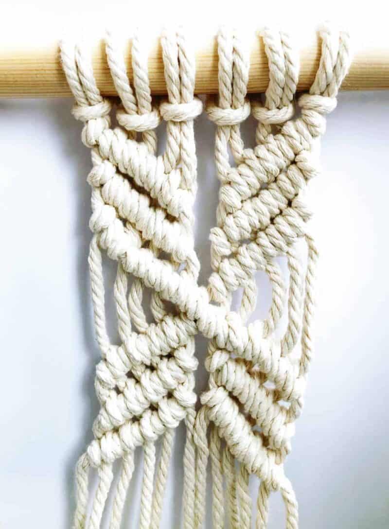 DIY DYED MACRAME WALL HANGING BACKDROP TUTORIAL | Bespoke-Bride ...