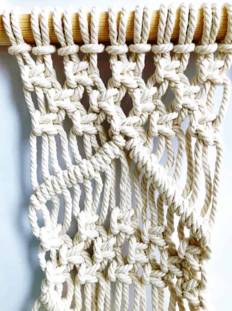 DIY DYED MACRAME WALL HANGING BACKDROP TUTORIAL | Bespoke-Bride ...