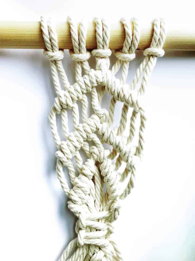 DIY DYED MACRAME WALL HANGING BACKDROP TUTORIAL | Bespoke-Bride ...