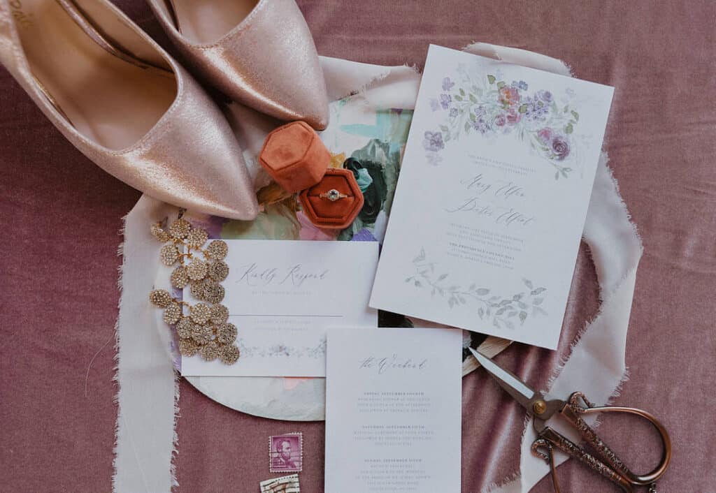 Iridescent Pastel Pink Wedding Inspiration | Bespoke-Bride: Wedding Blog