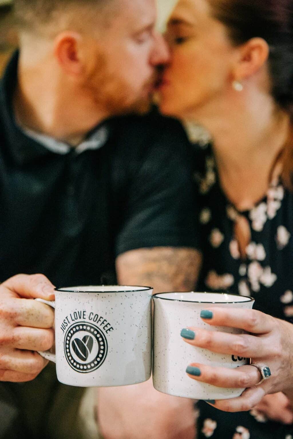 FUN ENGAGEMENT SHOOT IN A COFFEE SHOP | Bespoke-Bride: Wedding Blog