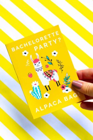 FREE PRINTABLE PUN BACHELORETTE HEN PARTY INVITE - Bespoke-Bride ...