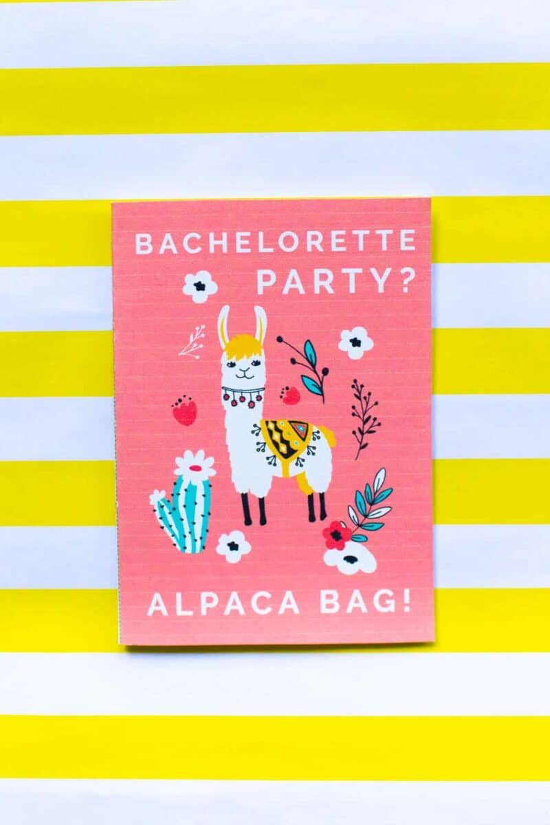 FREE PRINTABLE PUN BACHELORETTE HEN PARTY INVITE - Bespoke-Bride ...