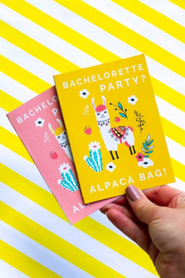 FREE PRINTABLE PUN BACHELORETTE HEN PARTY INVITE - Bespoke-Bride ...