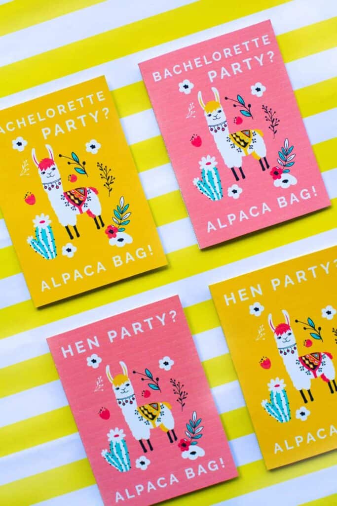 FREE PRINTABLE PUN BACHELORETTE HEN PARTY INVITE - Bespoke-Bride ...