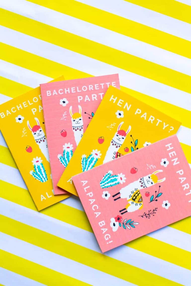 FREE PRINTABLE PUN BACHELORETTE HEN PARTY INVITE - Bespoke-Bride ...