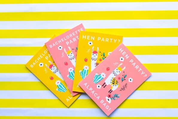 FREE PRINTABLE PUN BACHELORETTE HEN PARTY INVITE - Bespoke-Bride ...