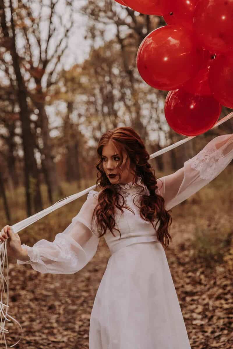 Halloween Bridal Shoot | Bespoke-Bride: Wedding Blog