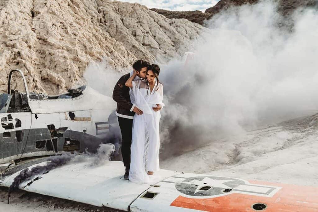 AVIATOR ELOPEMENT INSPIRATON | Bespoke-Bride: Wedding Blog