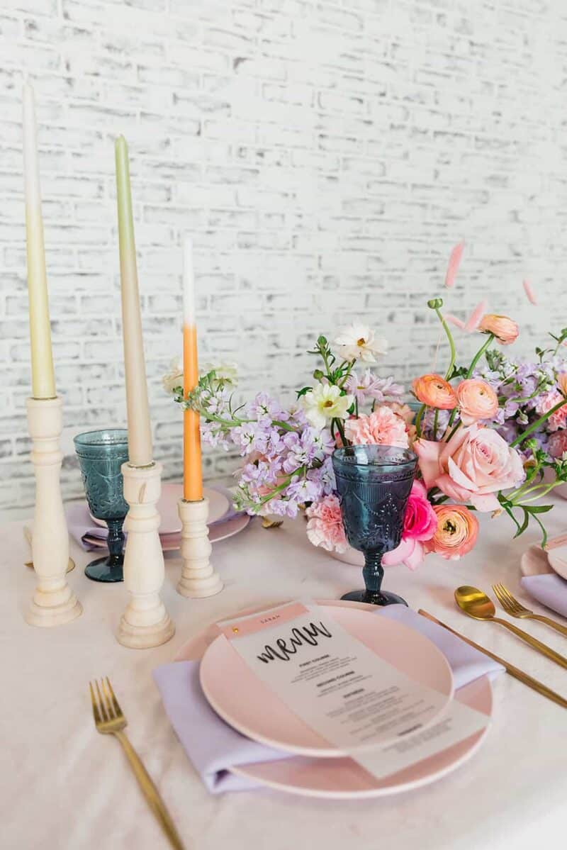 FUNKY PASTEL WEDDING IDEAS | Bespoke-Bride: Wedding Blog