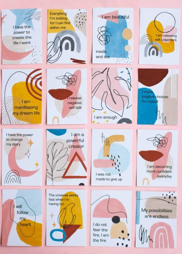 PRINTABLE AFFIRMATION CARD PACK & HOW THEY WILL BENEFIT YOU | Bespoke ...