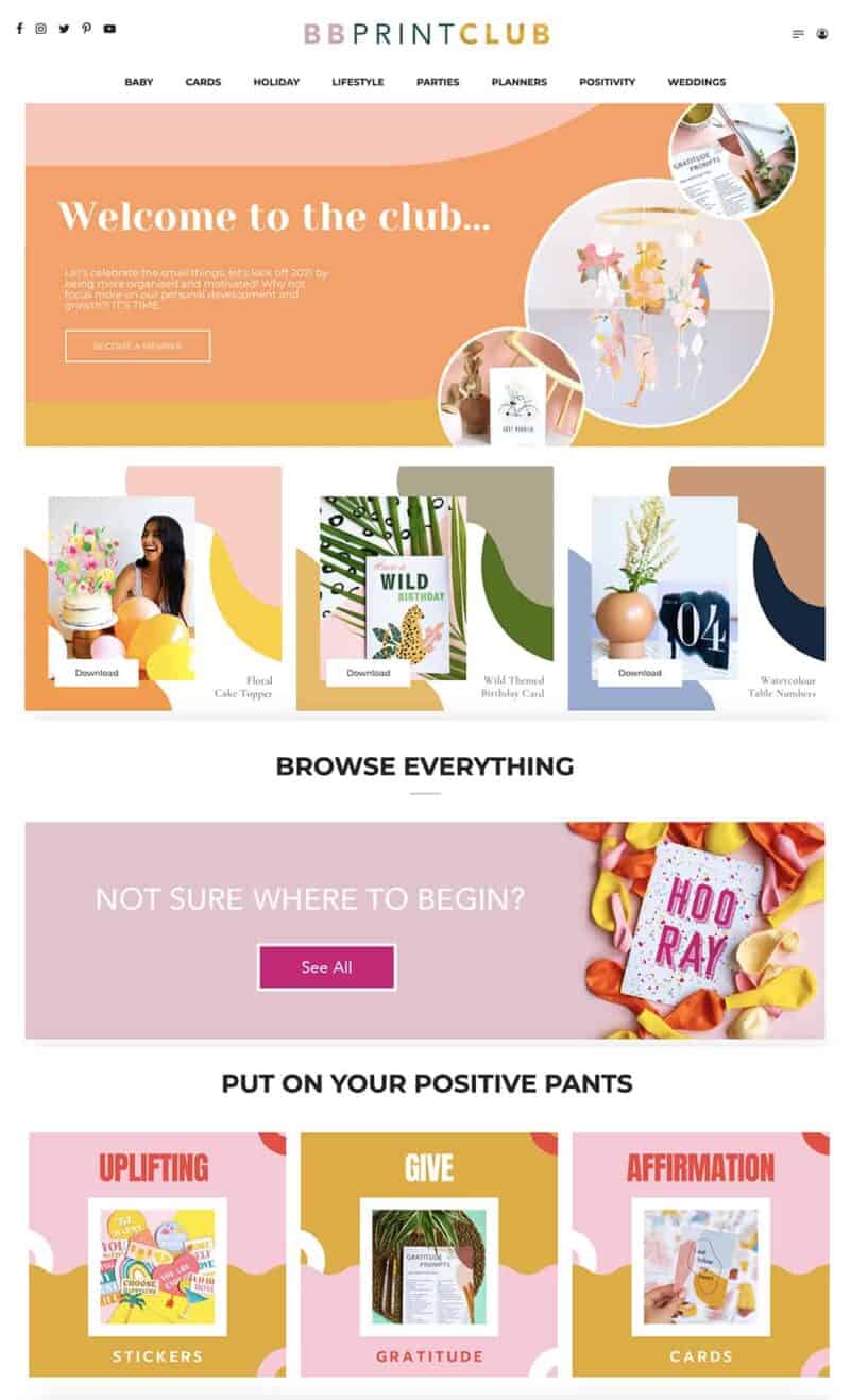 BB PRINT CLUB...WEDDING PRINTABLES, PARTY PRINTABLES, BABY PRINTABLES ...