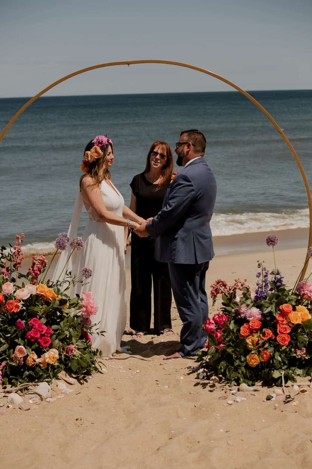 COLOURFUL BEACH ELOPEMENT | Bespoke-Bride: Wedding Blog