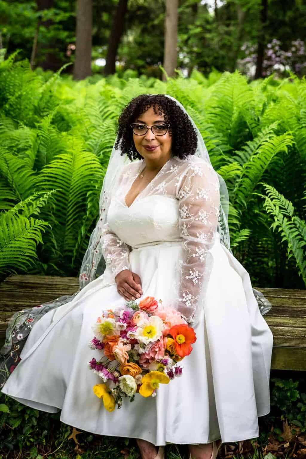 INTIMATE GARDEN WEDDING INSPIRATION WITH MACRAME CEREMONY ARCH BACKDROP ...