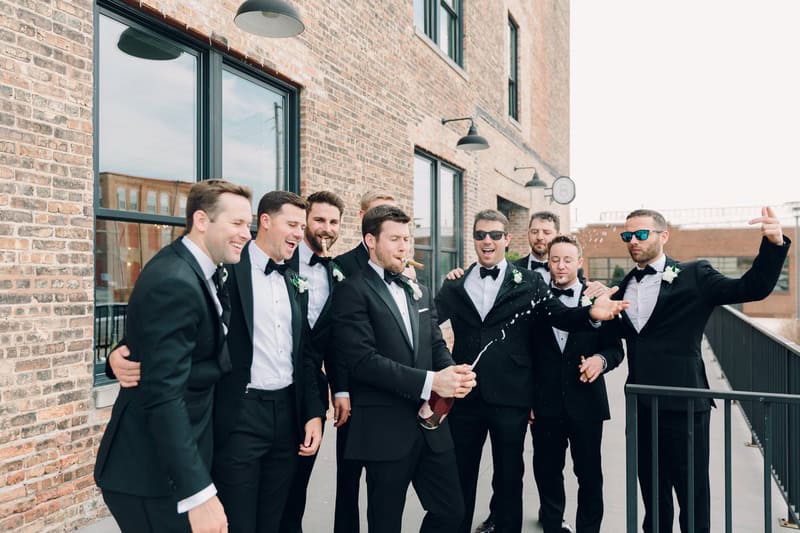 Anna + Patrick’s Beautiful Spring Wedding at Company 251 in Aurora, IL ...