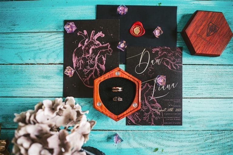 Liana & Dan’s Vibrant Gothic Wedding at Carnivale Chicago + Our ...